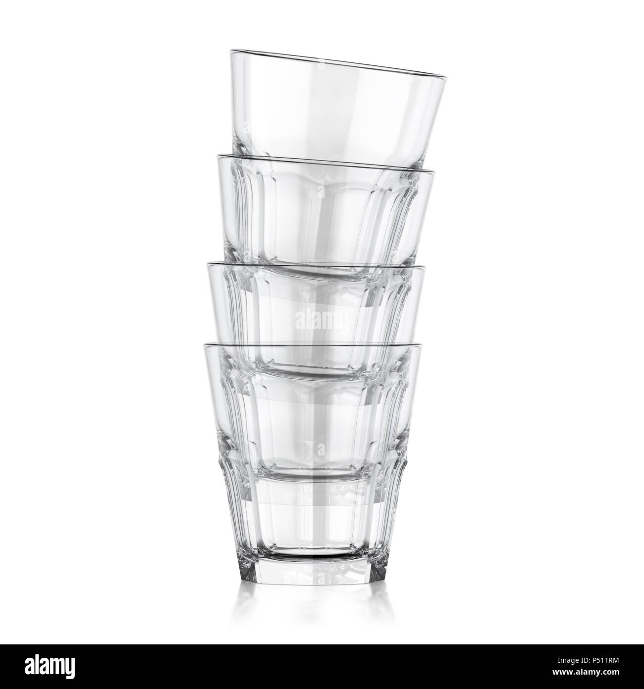 Empty crystal glass hi-res stock photography and images - Alamy