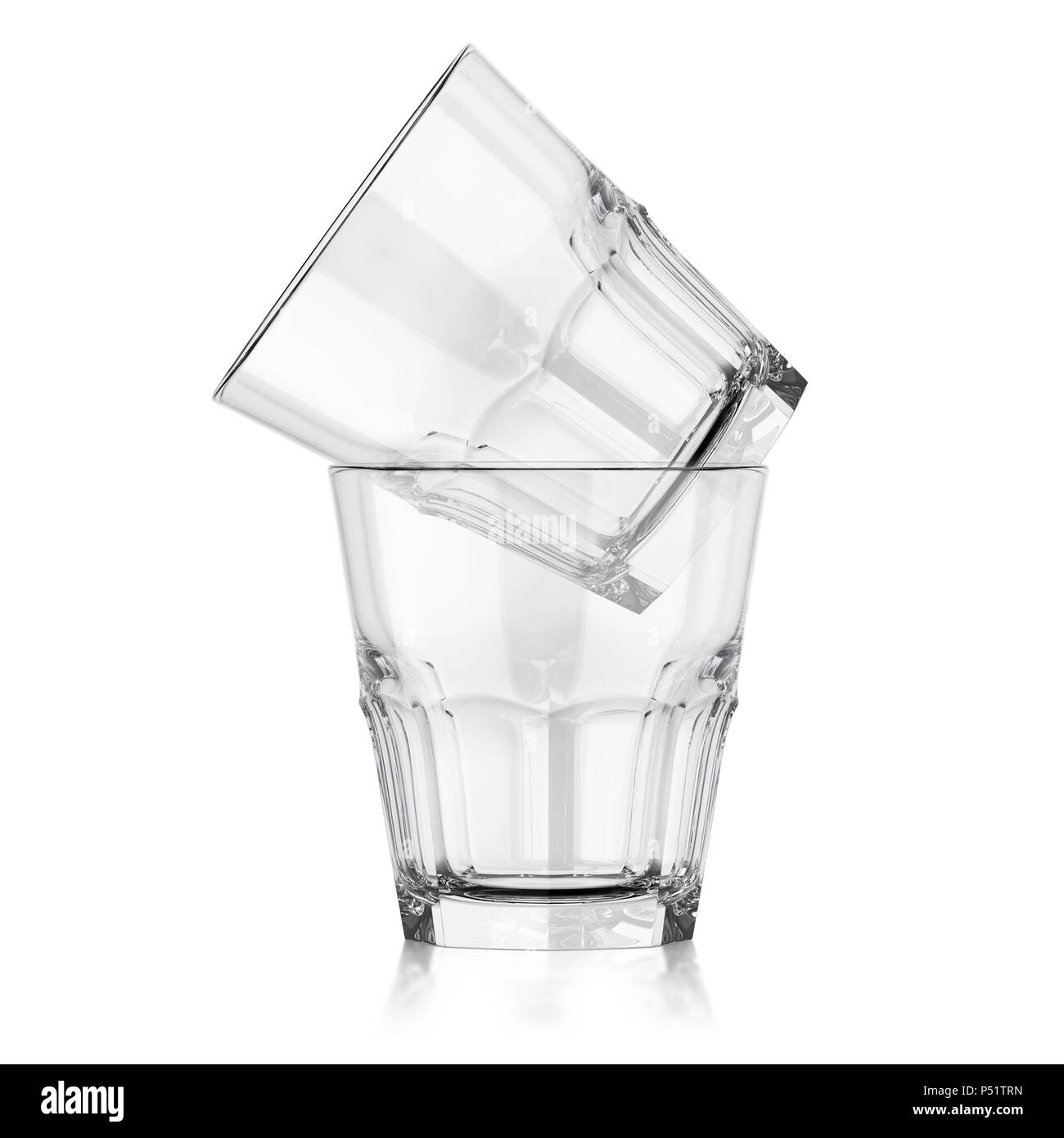 Empty drink glass Cut Out Stock Images & Pictures - Alamy