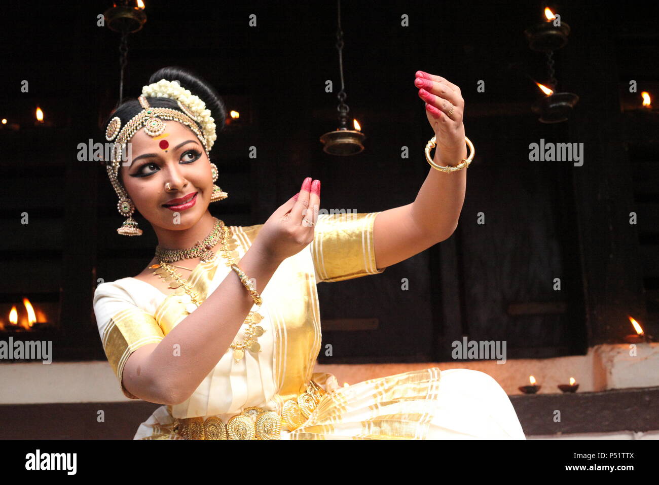 mohiniyattam is one of the eight classical dance forms of india,from ...