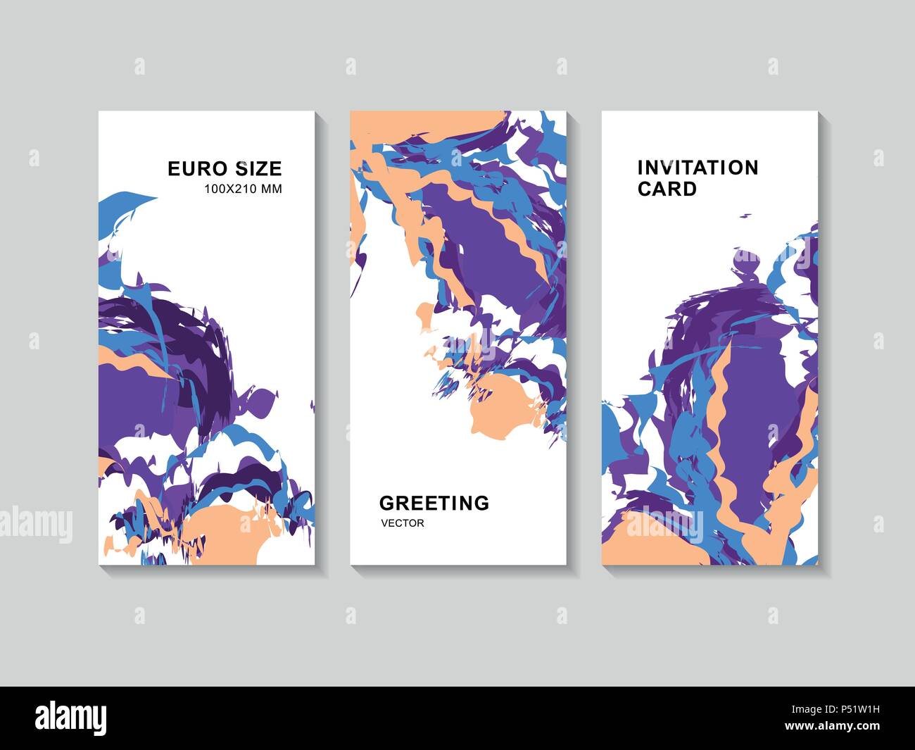 The abstract colorful background for cards. EPS 10. Vector Stock Vector ...