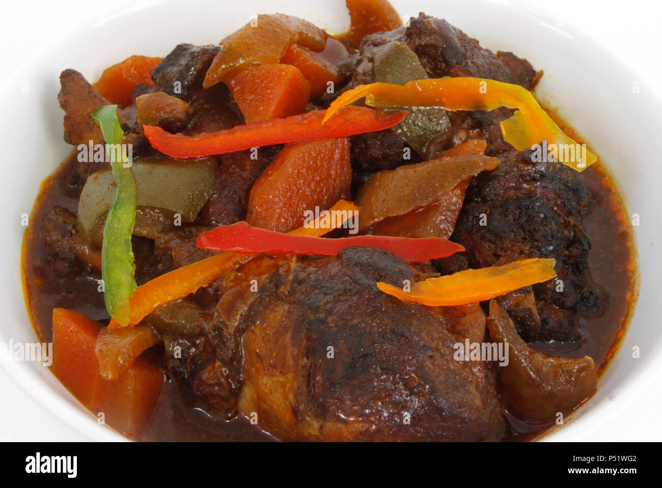 Traditional Caribbean cookery Stock Photo - Alamy