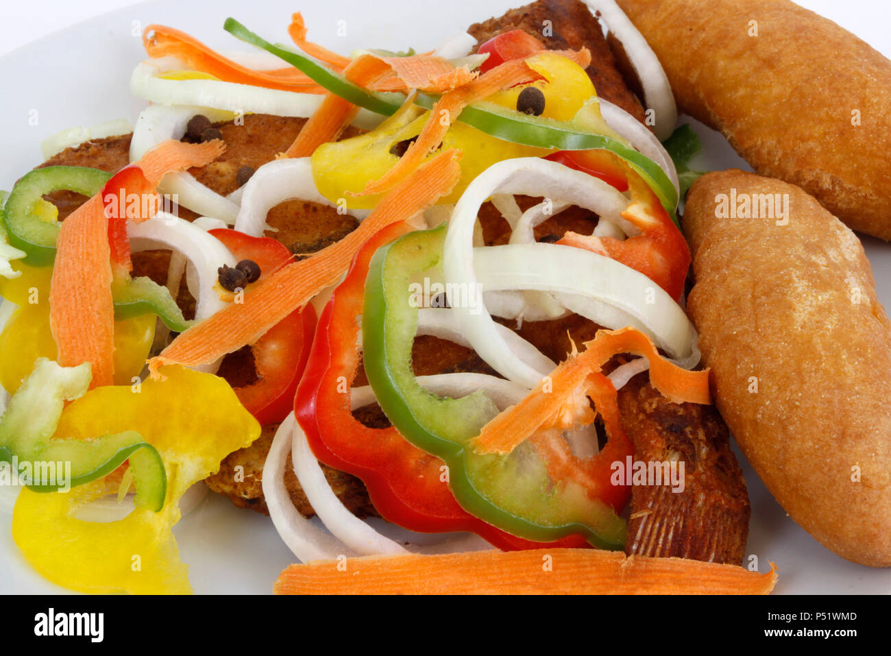 Traditional Caribbean cookery Stock Photo - Alamy