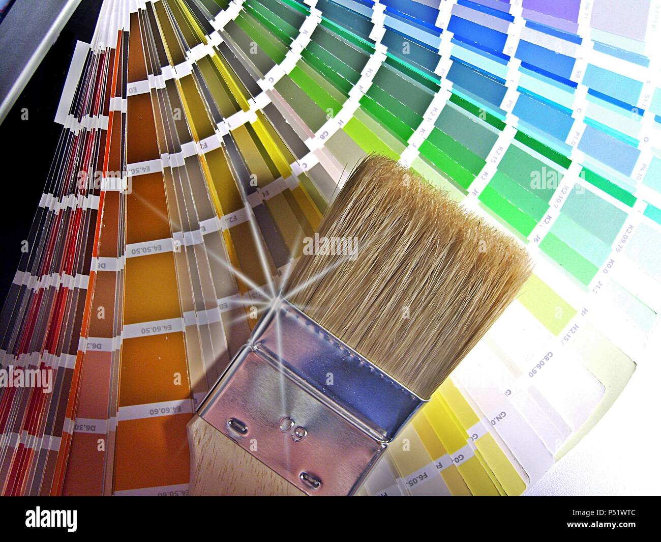 wide selection of colors Stock Photo - Alamy