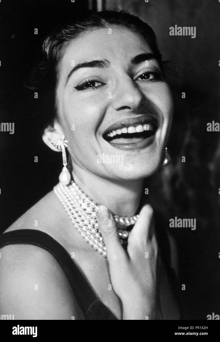 Maria callas hi-res stock photography and images - Alamy