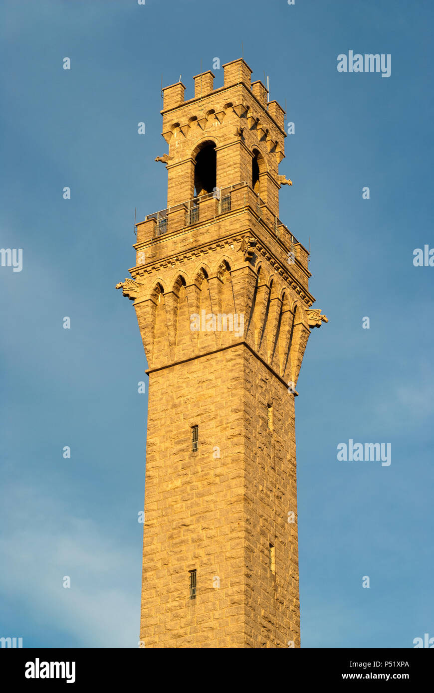 Pilgrim monument tower provincetown cape hi-res stock photography and ...