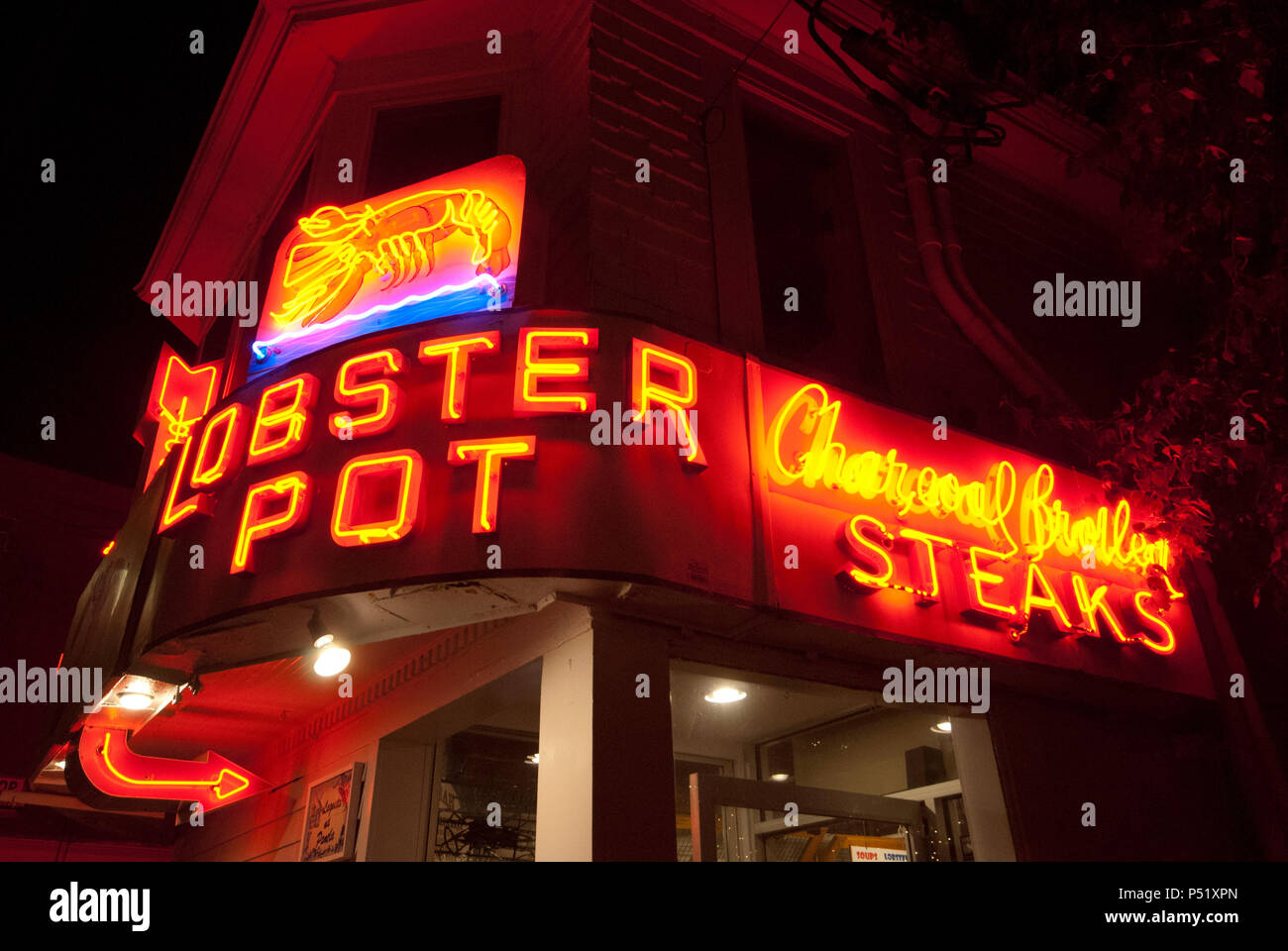 Lobster sign signs hi-res stock photography and images - Alamy