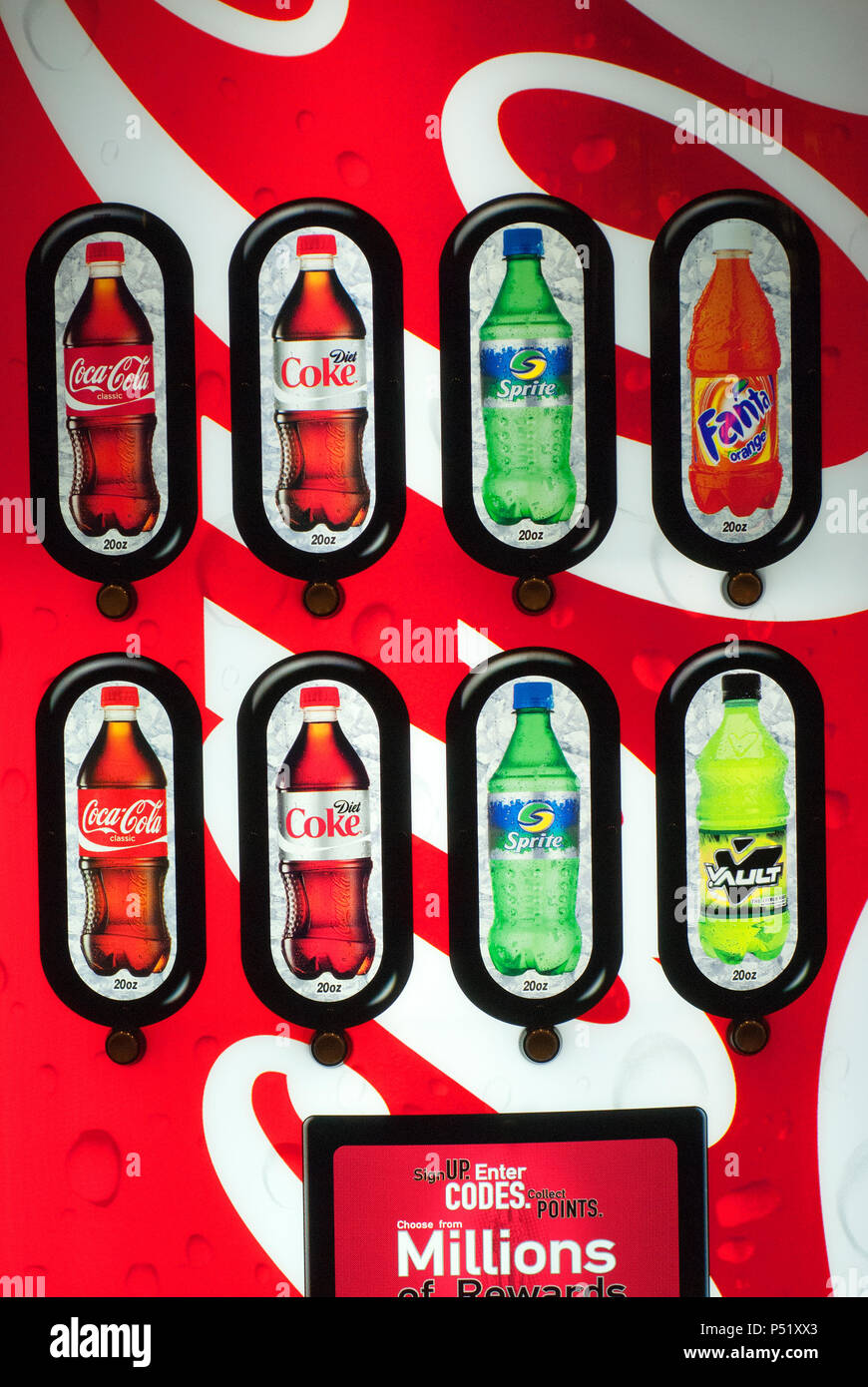 Coke coca cola vending machines hi-res stock photography and images - Alamy