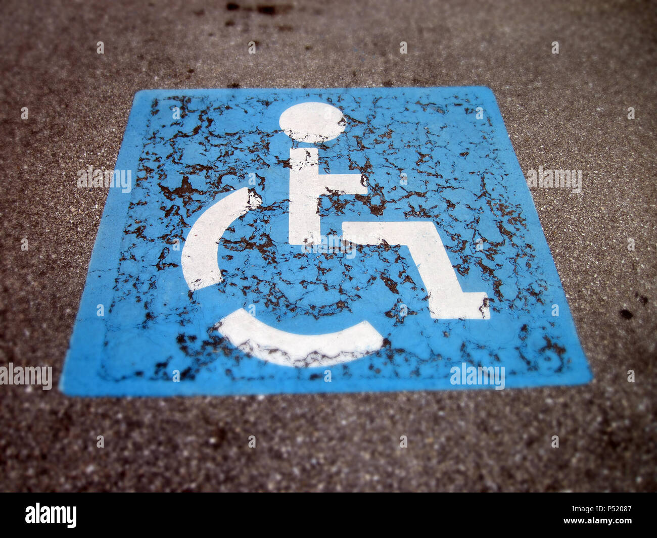 an image of disability sign Stock Photo - Alamy