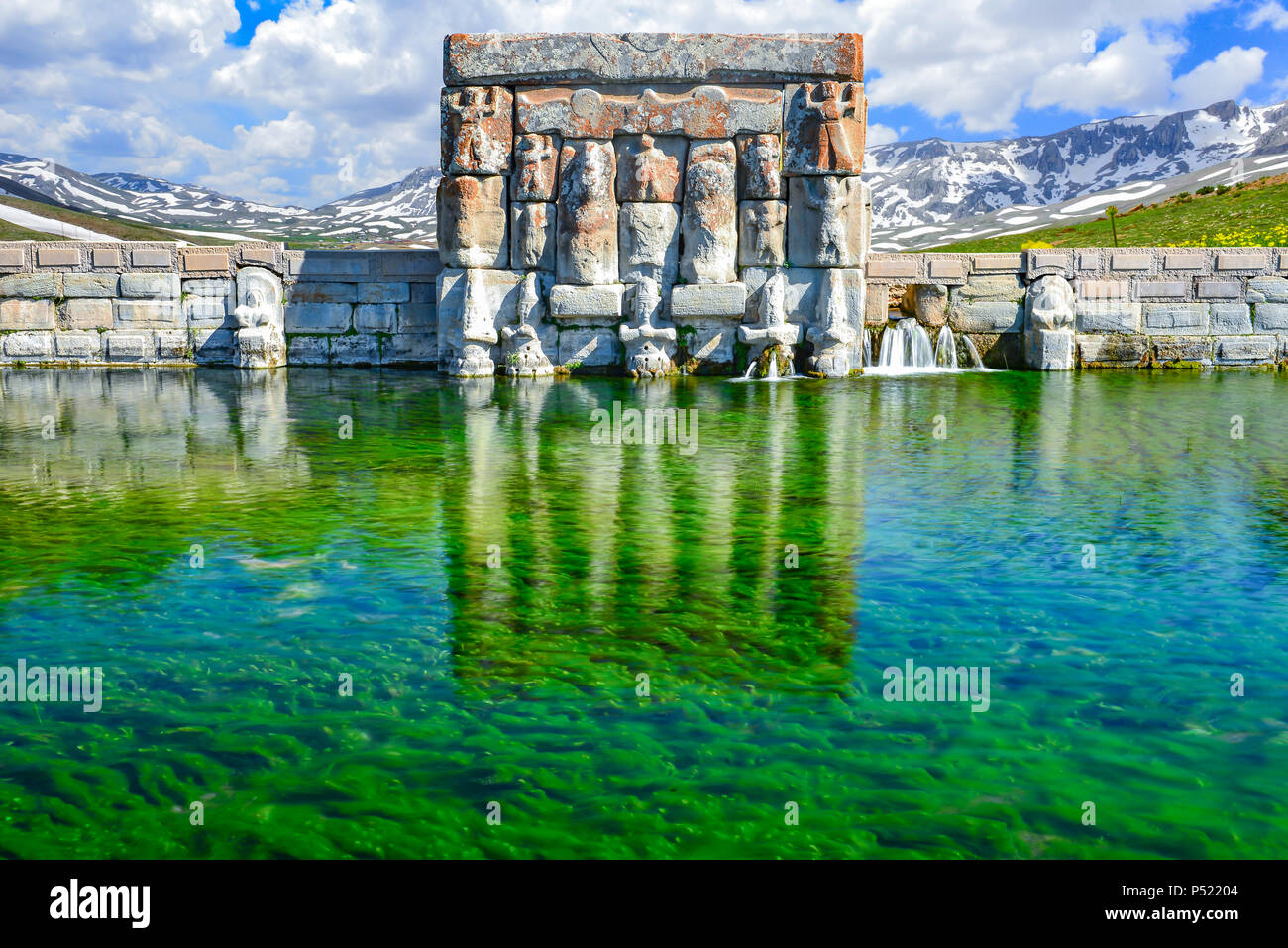 hitit water monument architecture Stock Photo - Alamy