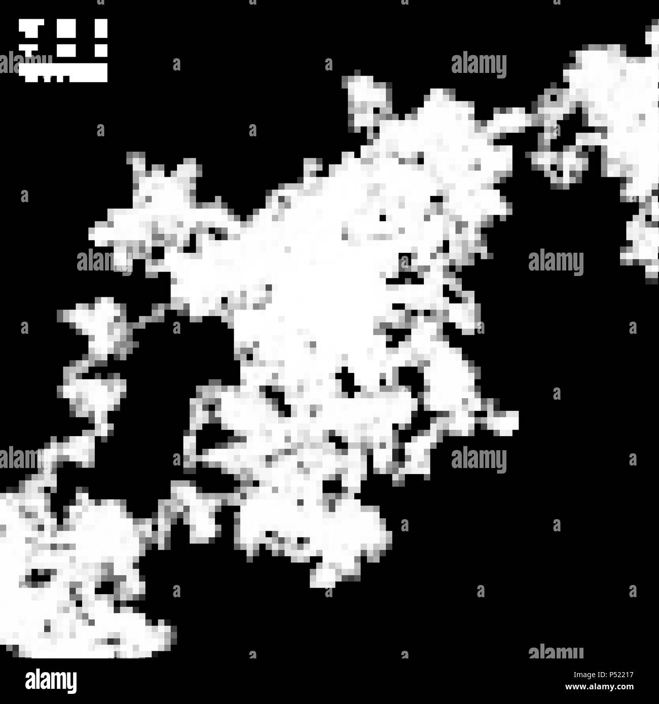 3d generative art Black and White Stock Photos & Images - Alamy