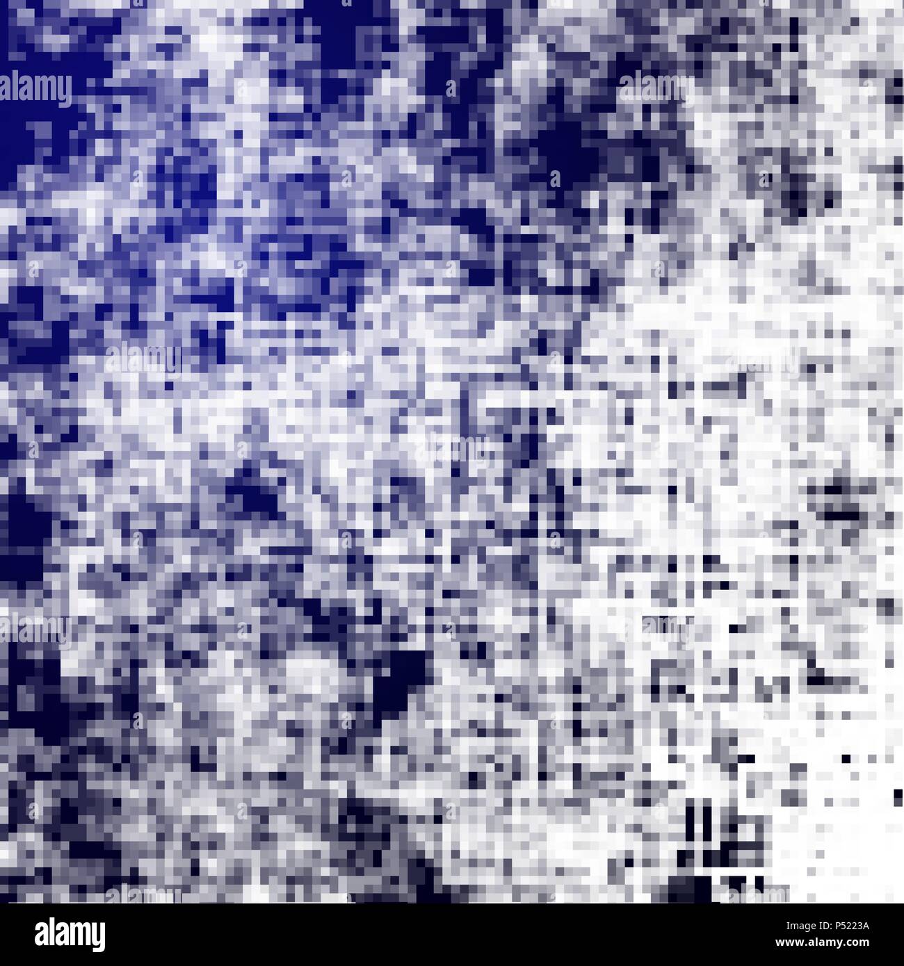 Abstract composition of fading lines and dots. Stranger walker modeling ...