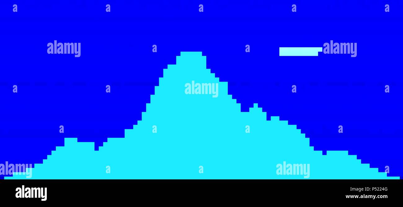 Signal noise vector illustration for technical background Stock Vector ...