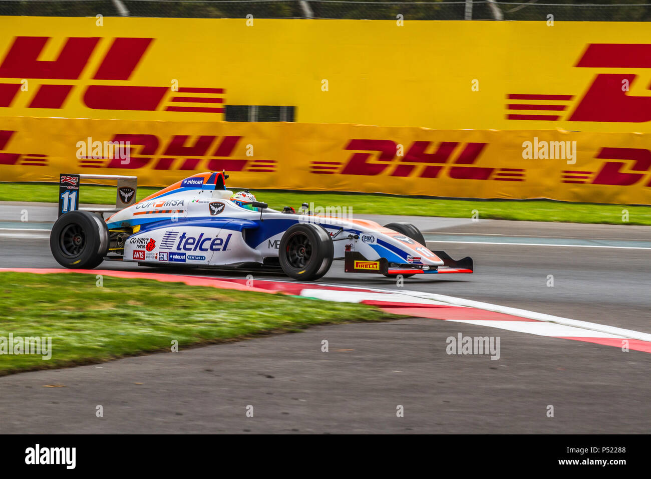Mexico City, Mexico – September 01, 2017: Autodromo Hermanos Rodriguez ...