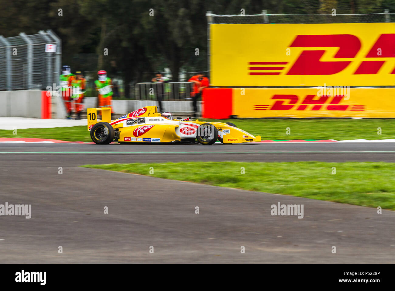 Mexico City, Mexico – September 01, 2017: Autodromo Hermanos Rodriguez ...