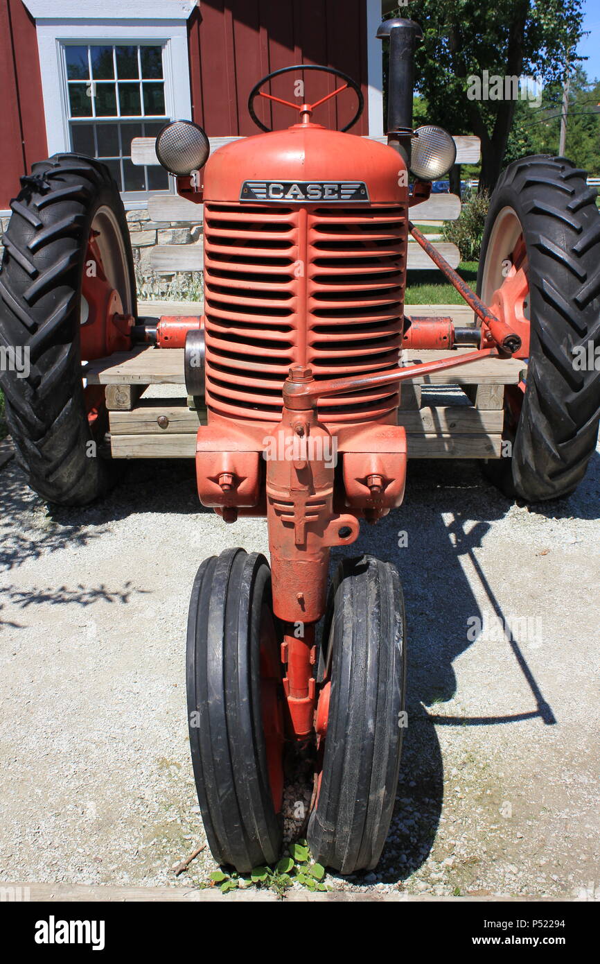 Front end of a tractor Stock Photo - Alamy