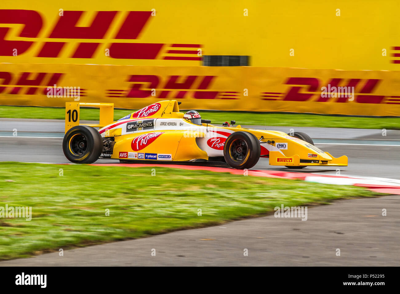 Mexico City, Mexico – September 01, 2017: Autodromo Hermanos Rodriguez ...
