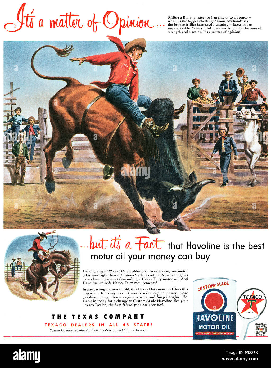 Vintage advert oil hi-res stock photography and images - Alamy