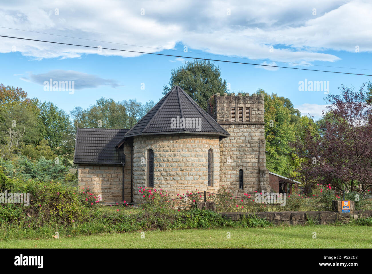 HIMEVILLE, SOUTH AFRICA - MARCH 25, 2018: The historic St Michaels and ...