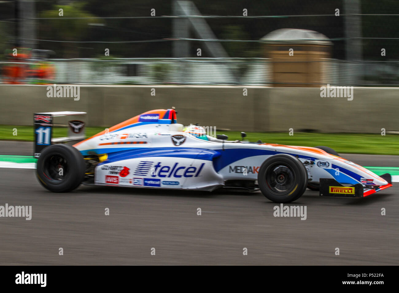 Mexico City, Mexico – September 01, 2017: Autodromo Hermanos Rodriguez ...