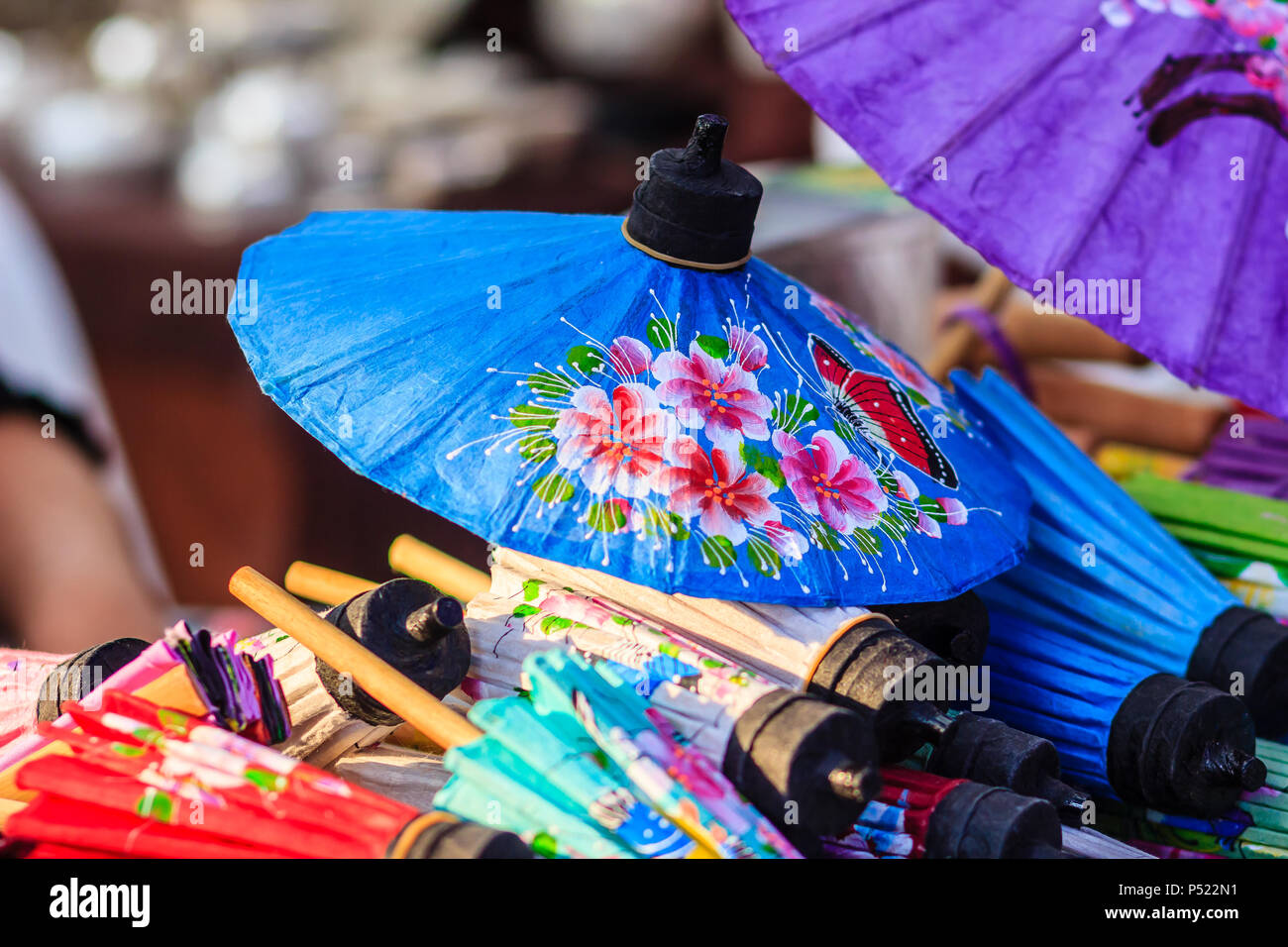 Beautiful handmade umbrellas sale hi-res stock photography and images ...