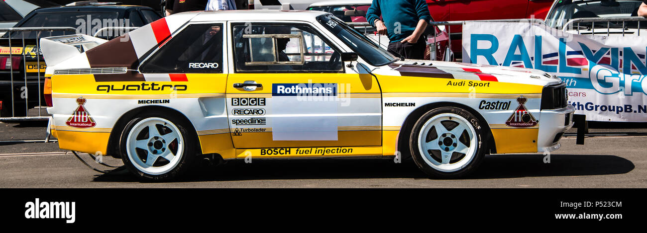 Audi quattro rally car hi-res stock photography and images - Alamy