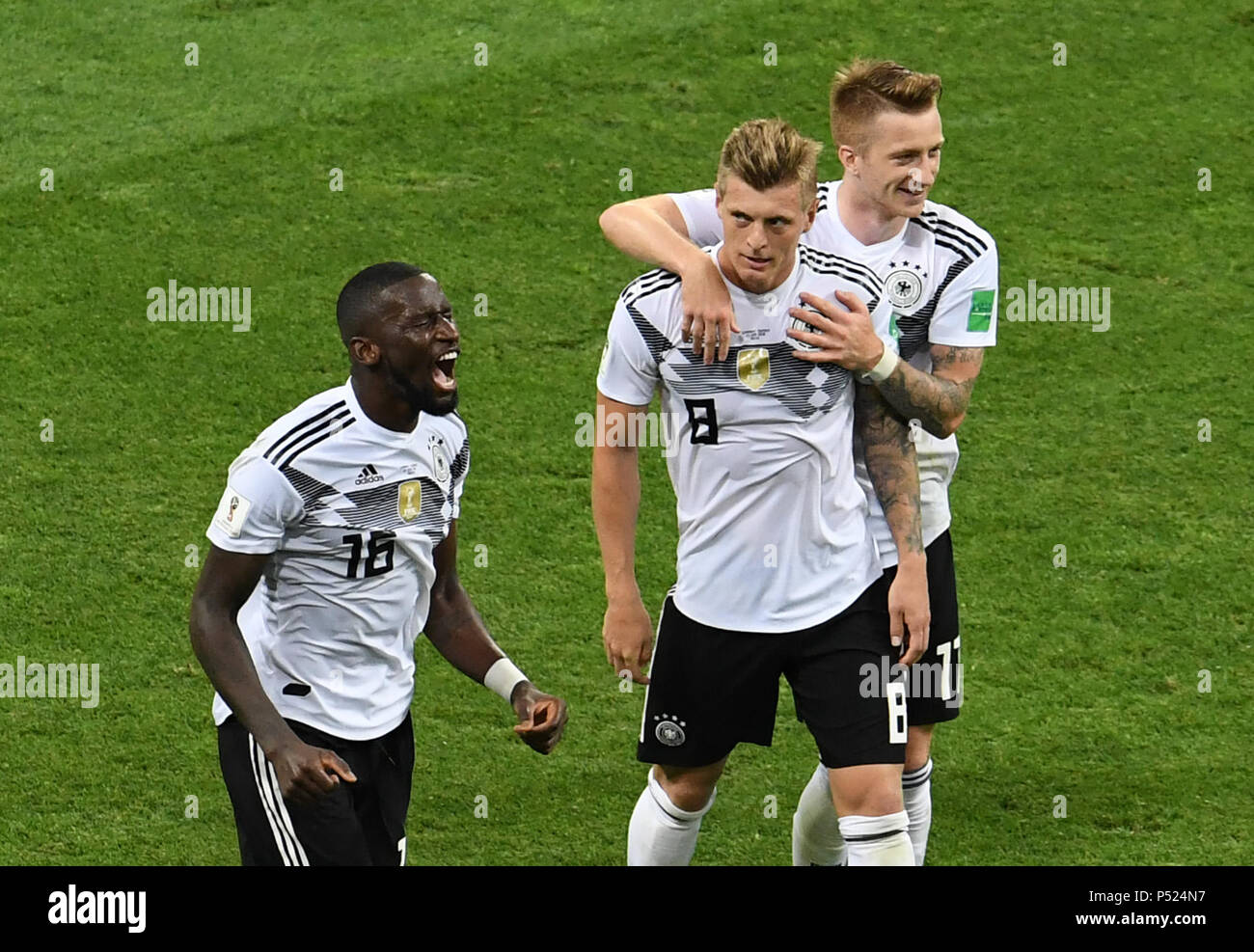 Sochi, Russia. 23rd June, 2018. Soccer, World Cup, Germany vs Sweden ...