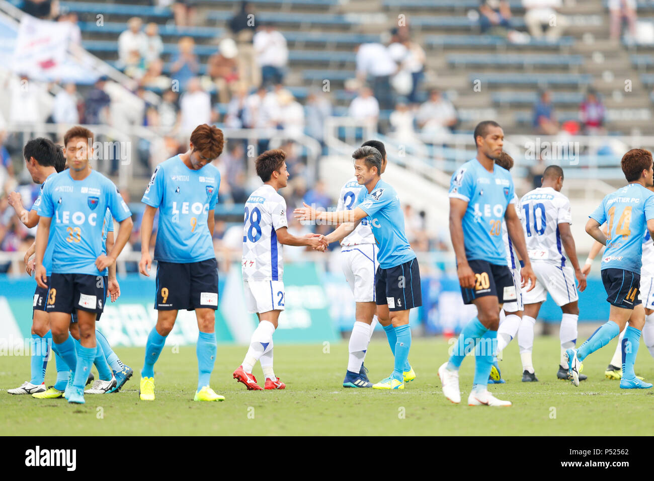 Kazuyoshi Miura (Yokohama FC), JUNE 24, 2018 Football/Soccer : 2018 J2 League match between ...