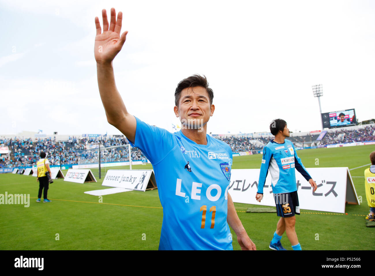 Kazuyoshi Miura (Yokohama FC), JUNE 24, 2018 Football/Soccer : 2018 J2 League match between ...