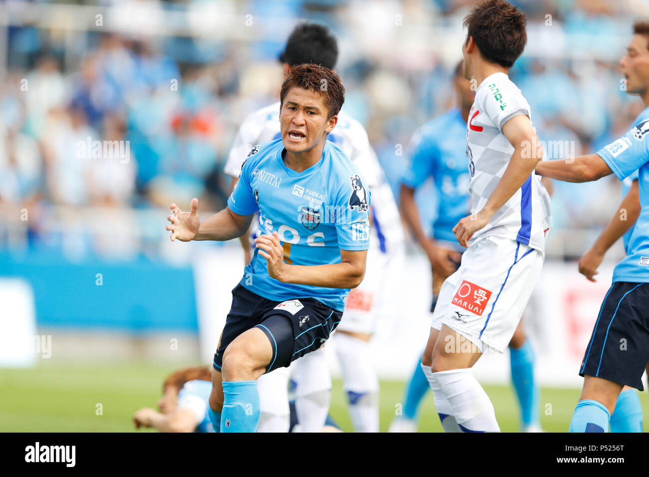 Kengo Kitazume (Yokohama FC), JUNE 24, 2018 Football/Soccer : 2018 J2 League match between ...