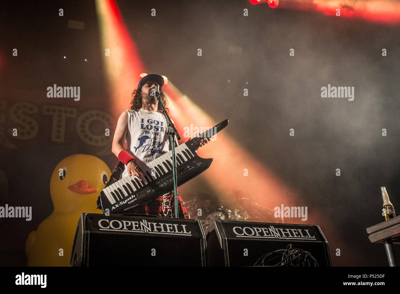 Denmark, Copenhagen - June 23, 2018. The Scottish pirate metal band ...