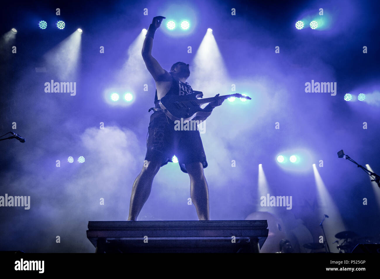 Denmark, Copenhagen - June 23, 2018. The Scottish pirate metal band ...