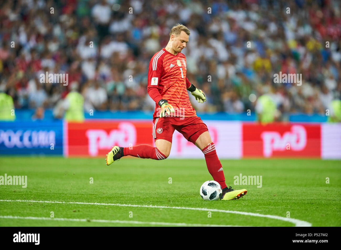 Germany - Sweden, Soccer, Sochi, June 23, 2018 Manuel NEUER, DFB 1 ...