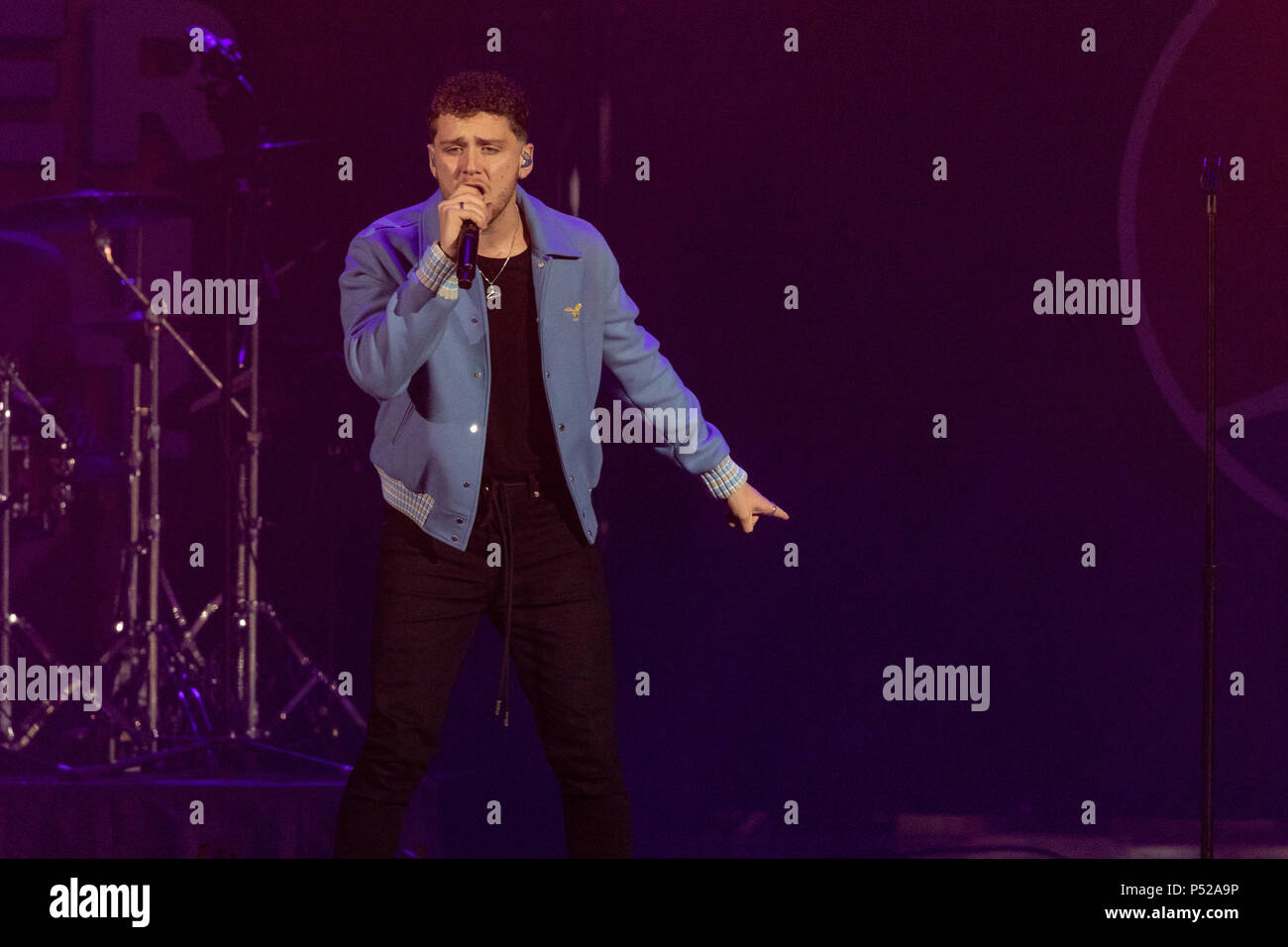 Rosemont, Illinois, USA. 23rd June, 2018. BAZZI (ANDREW BAZZI) during ...
