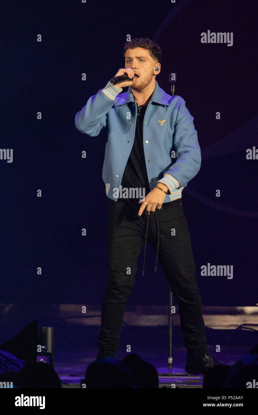 Rosemont, Illinois, USA. 23rd June, 2018. BAZZI (ANDREW BAZZI) during ...
