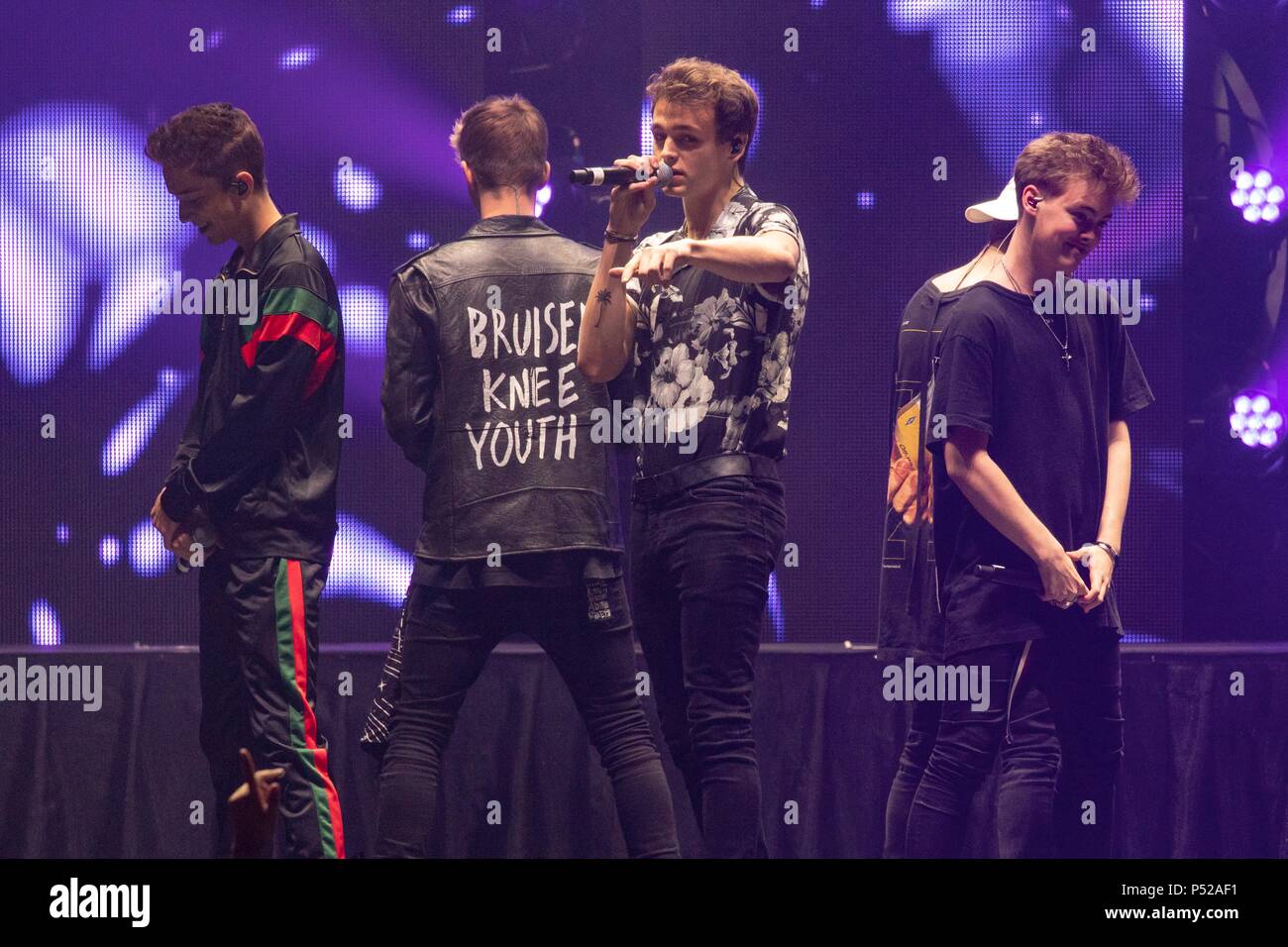 Rosemont, Illinois, USA. 23rd June, 2018. DANIEL SEAVEY, JONAH MARAIS ...