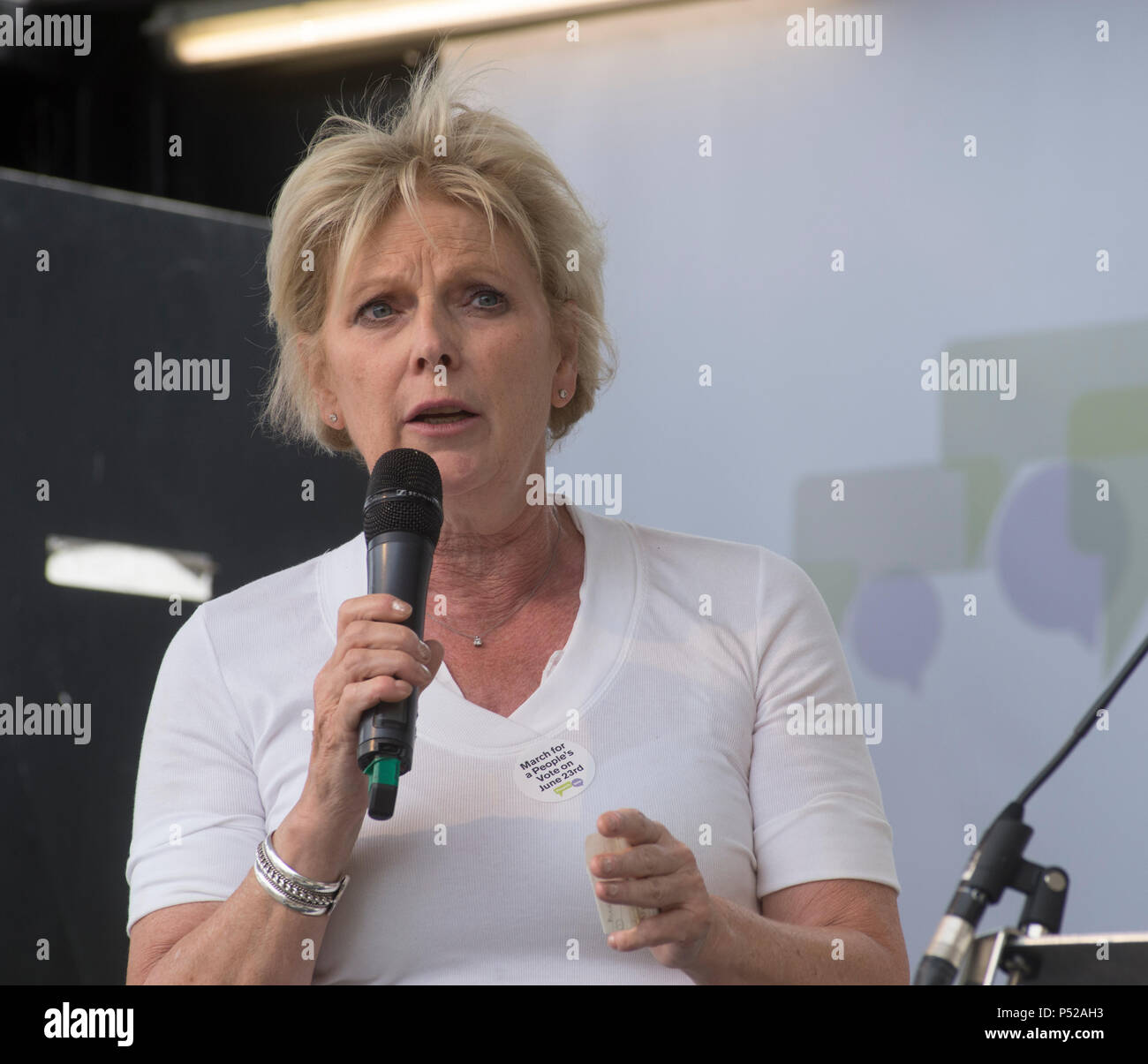 Anna soubry speaking hi-res stock photography and images - Alamy