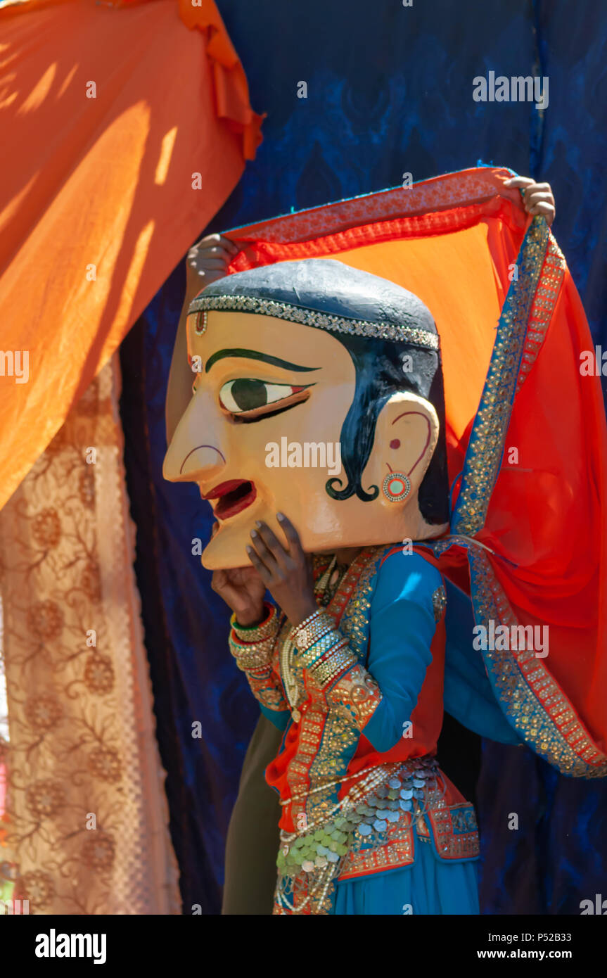 Glasgow, Scotland, UK. 24th June, 2018. A giant puppet from the D & F ...