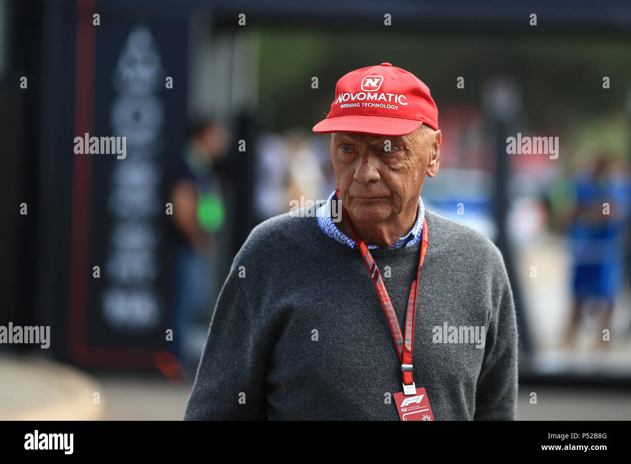 Le Castellet, France. 24 June 2018. French Formula One Grand Prix, race ...