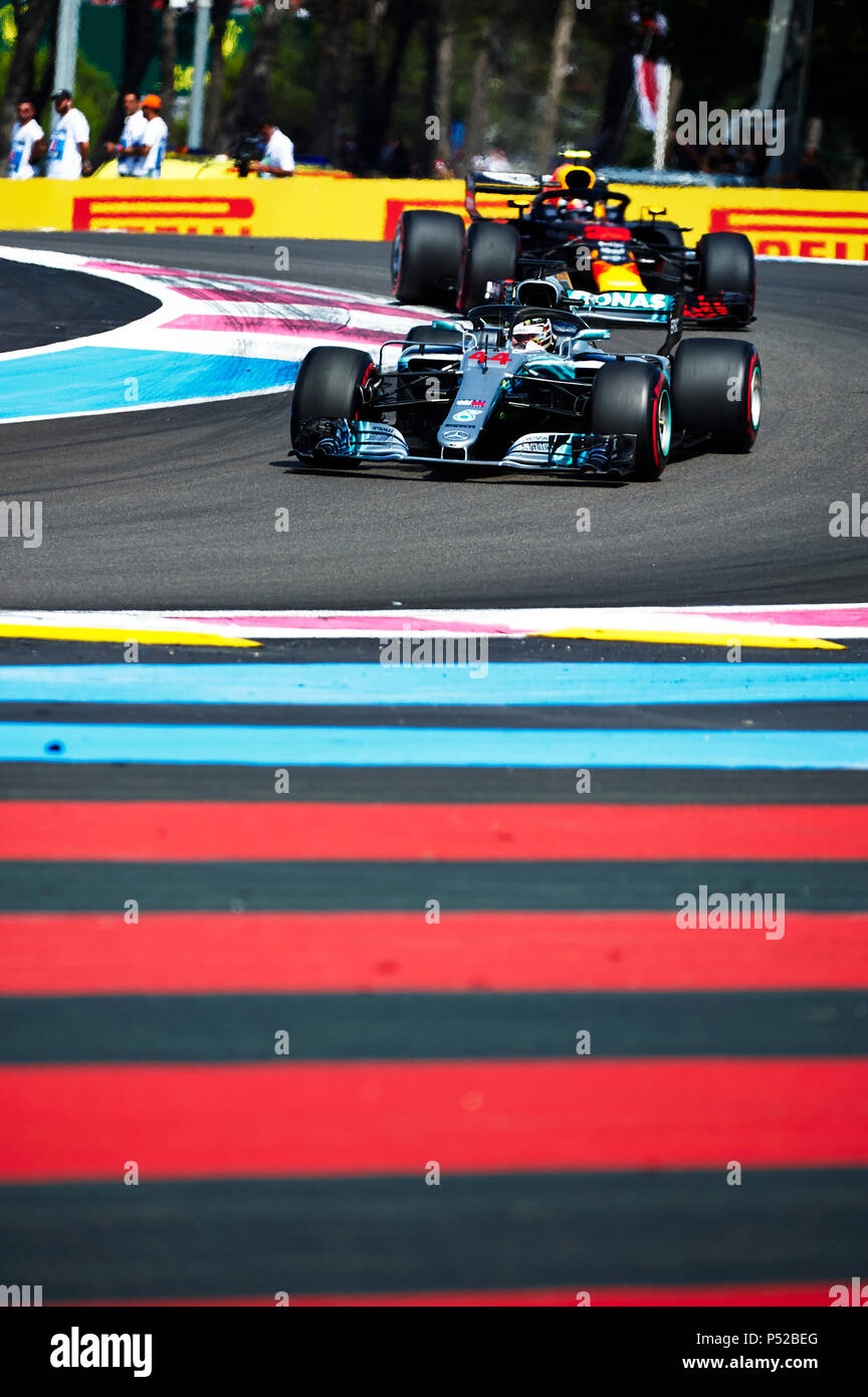 Le Castellet, France. 24 June 2018. French Formula One Grand Prix, race ...