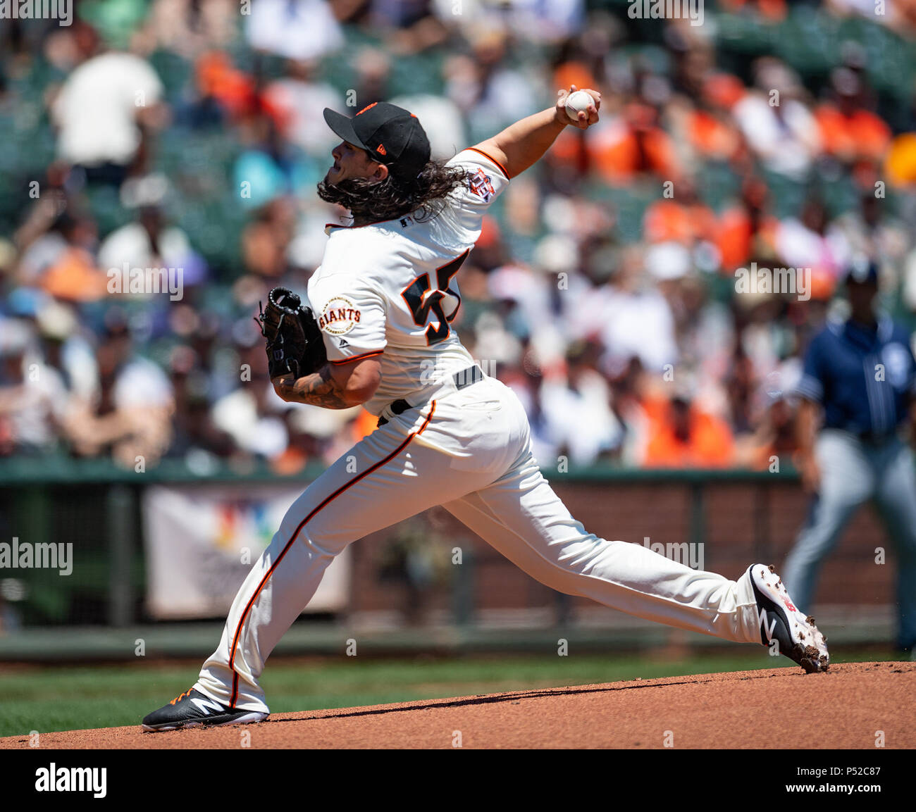 San Francisco, California, USA. 24th June, 2018. San Francisco Giants ...