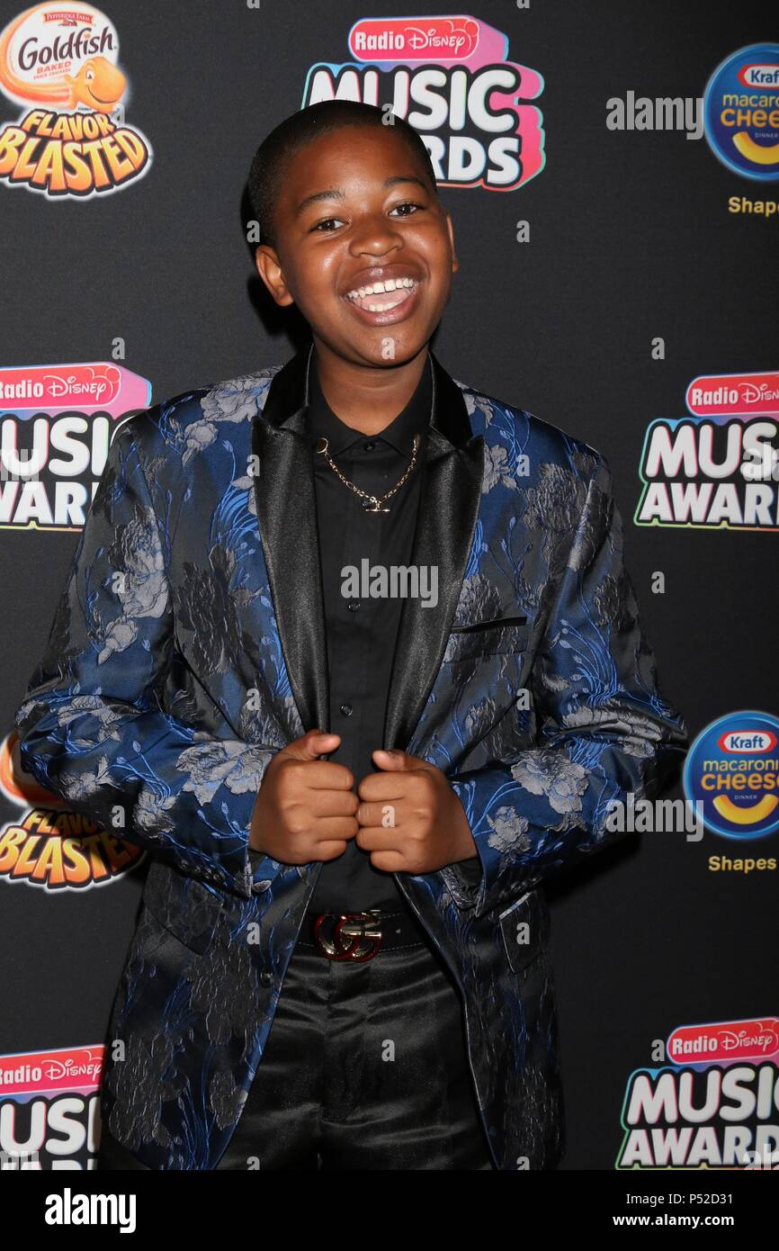 Brandon Severs at arrivals for 2018 Radio Disney Music Awards - Part 2 ...