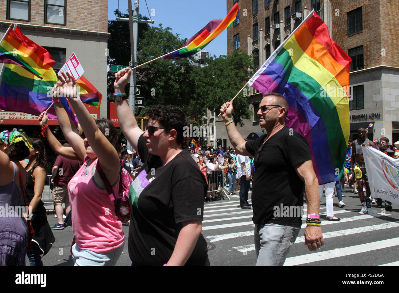 New York, New York, USA. 24th June, 2018. New York City Pride Parade ...