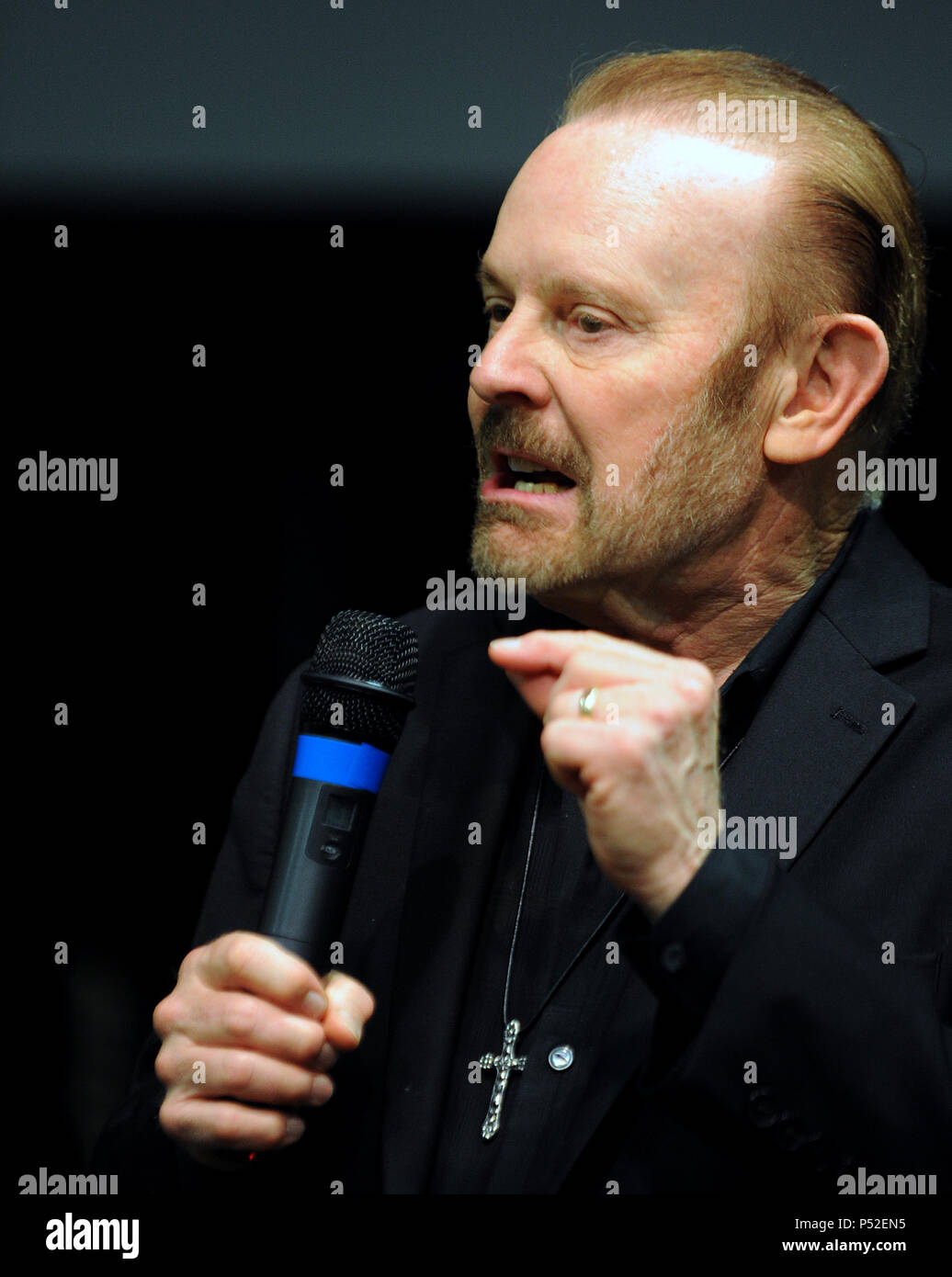 Lakeland, Florida, USA. 23rd June, 2018. Pastor Bob Larson, an American ...