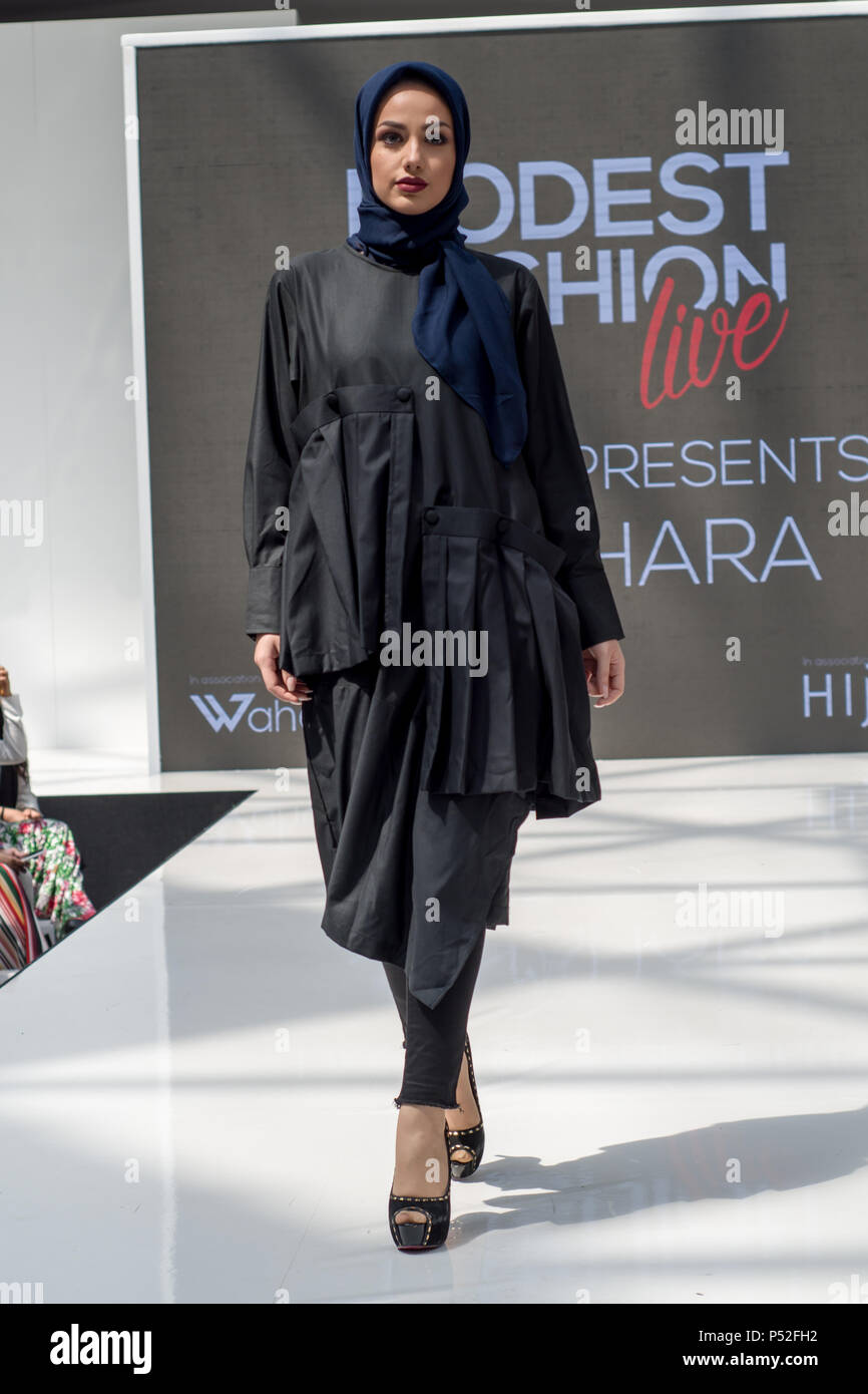 London, UK. 24th June, 2018. Jenahara showcases it latest collection at ...