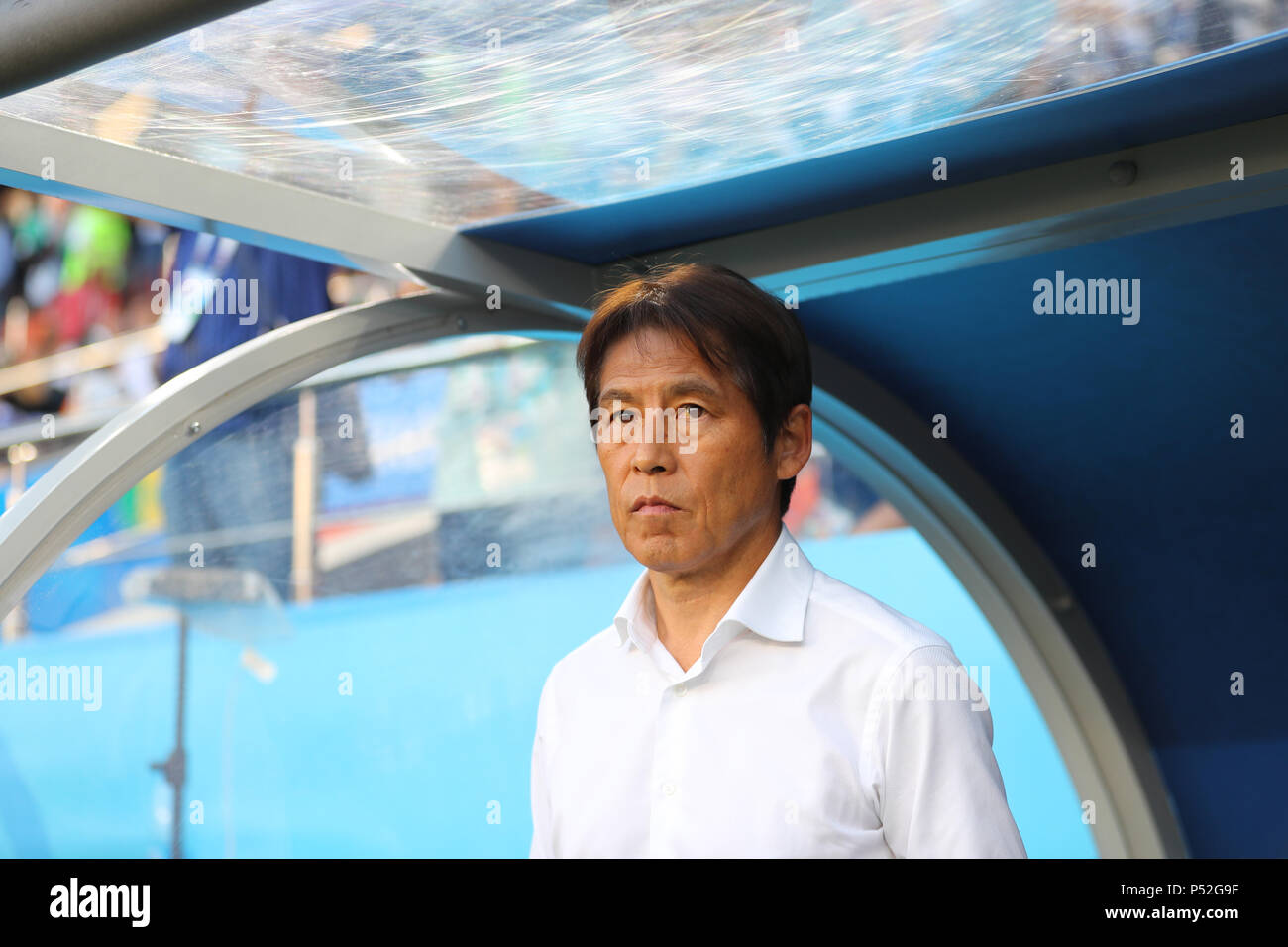 Ekaterinburg, Russia. 24th June, 2018. Akira Nishino (JPN) Football ...