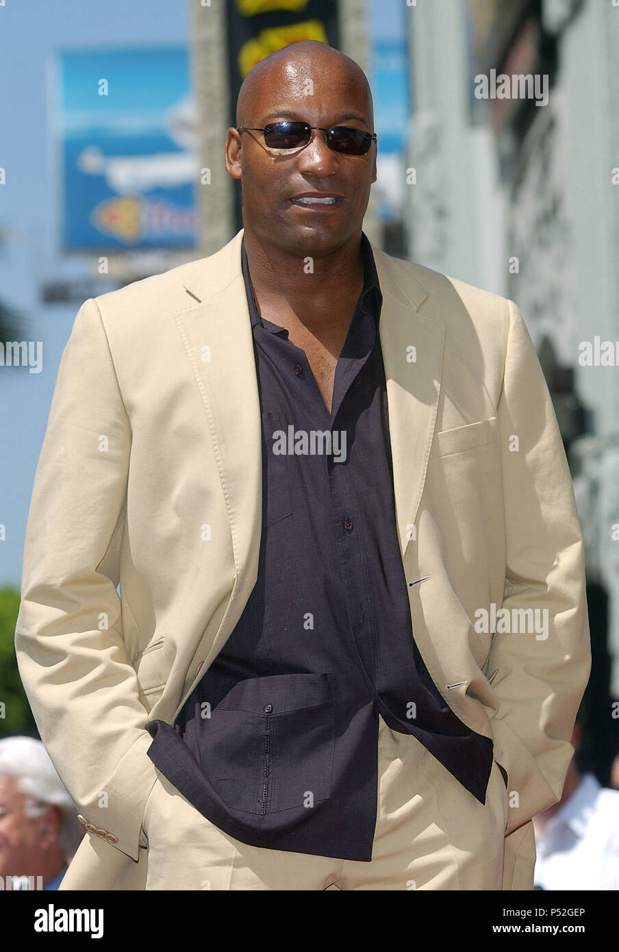 John Singleton receveid the 2234th star on the Hollywood Walk of Fame ...