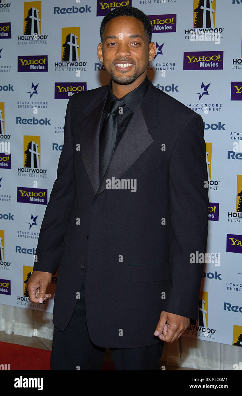 Will Smith aarriving at the 8th Annual Hollywood Film Festival Awards ...