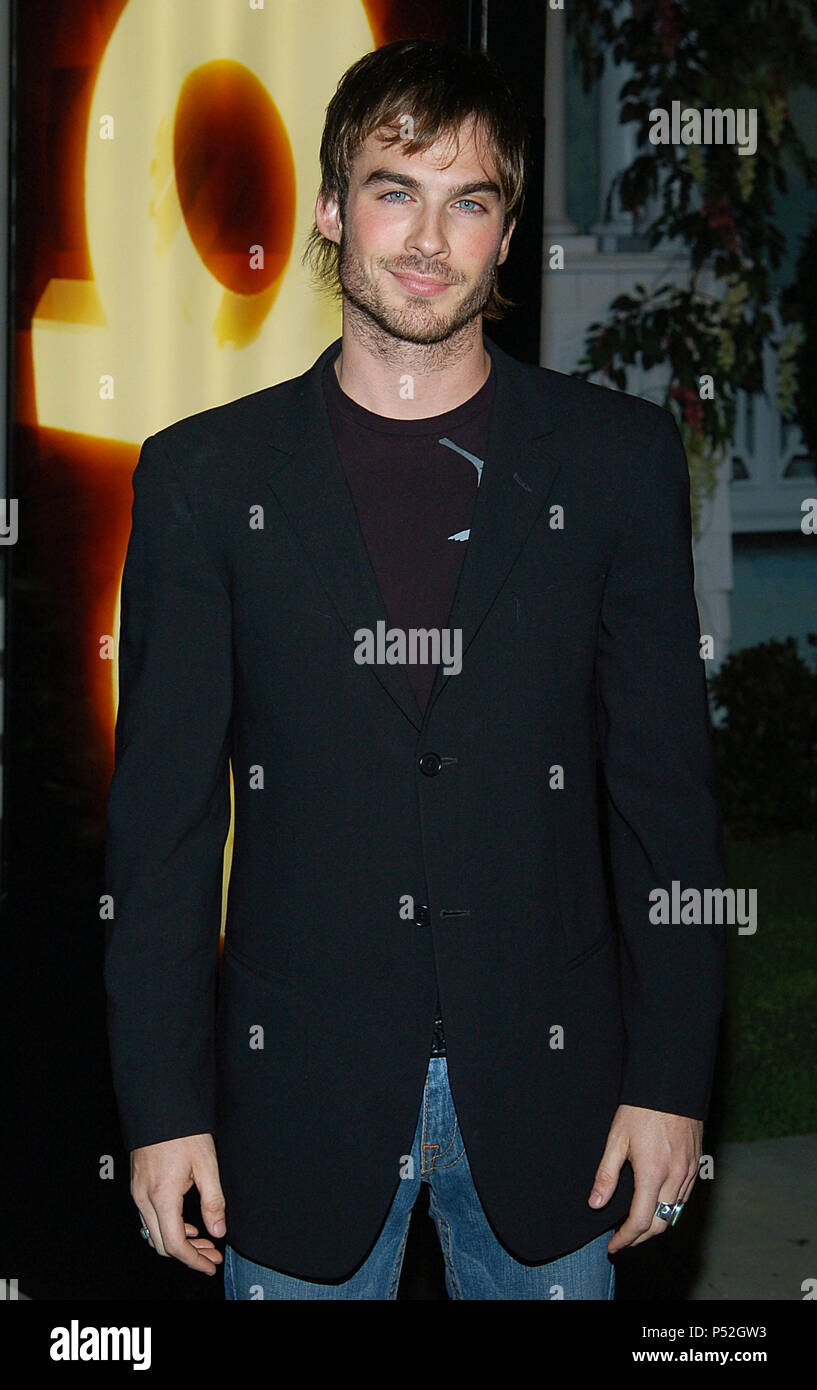 Ian somerhalder headshot hi-res stock photography and images - Alamy