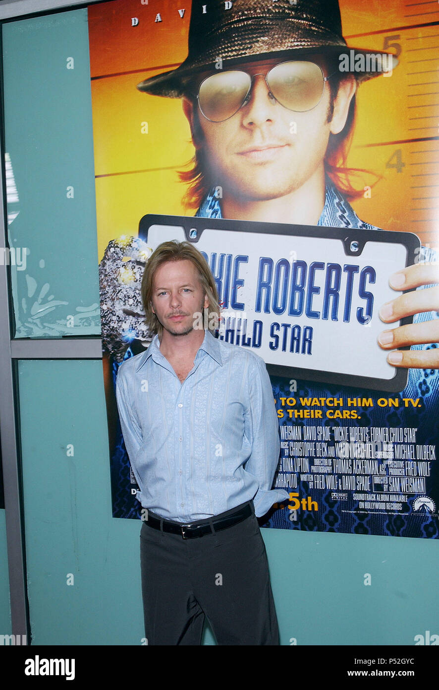 David Spade arriving at the " Dickie Roberts: Former Child Star ...