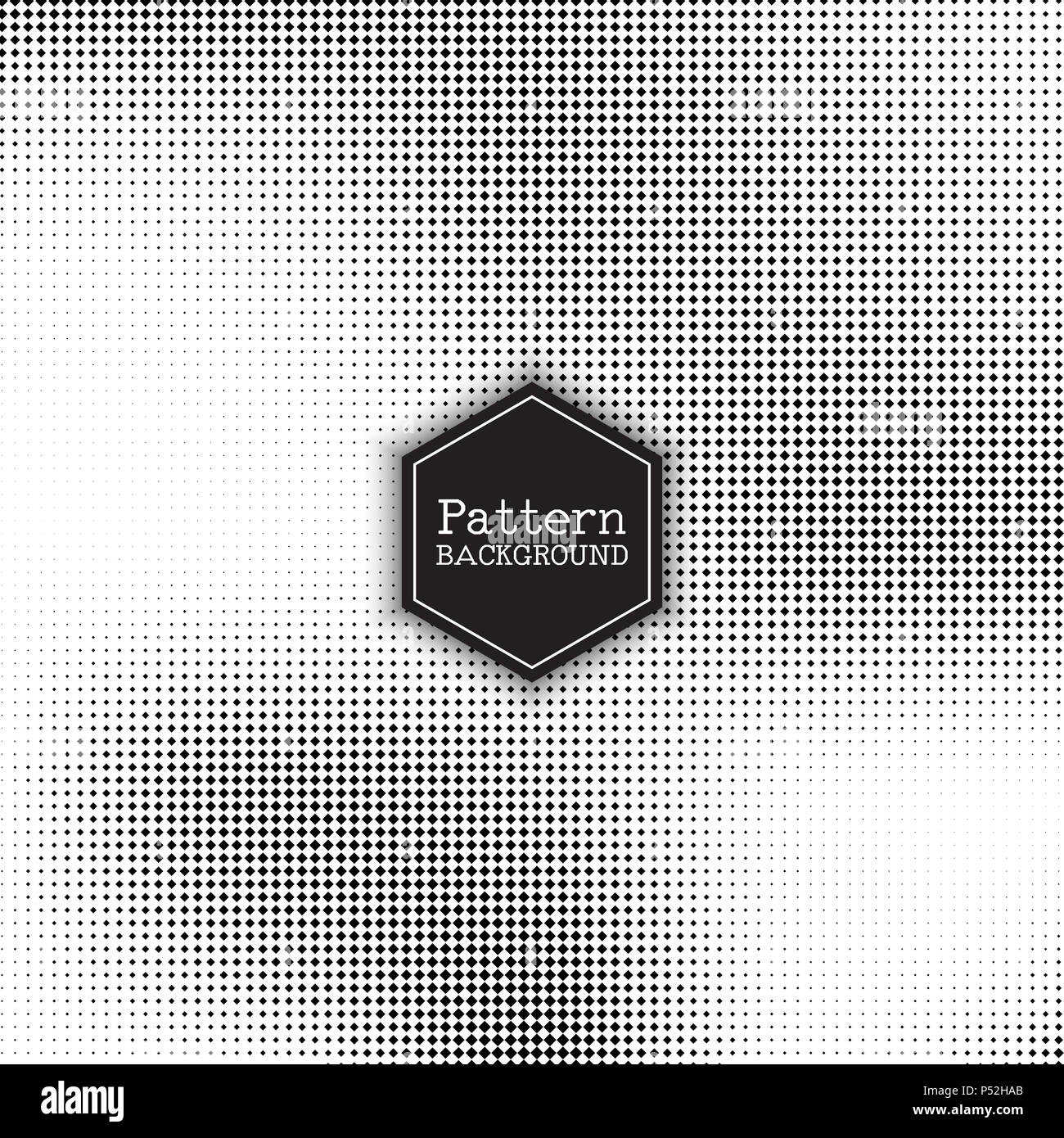 Modern background with halftone squares pattern Stock Photo - Alamy